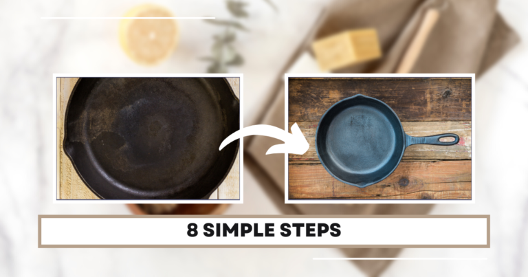 How To Clean Rusty Cast Iron Properly - Realistic Reads